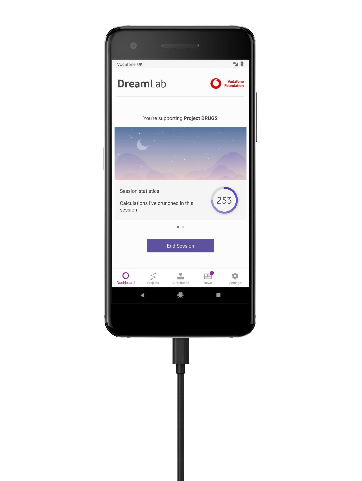 DeviceWithCable_DreamLab_DashboardScreen - Vodafone UK News Centre
