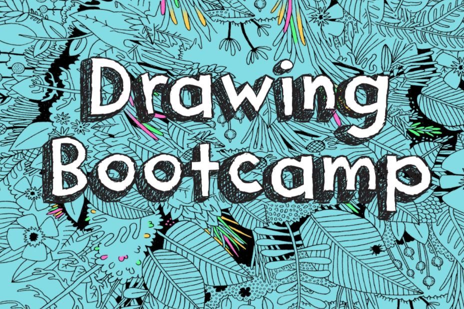DIY Drawing Bootcamp Graphic