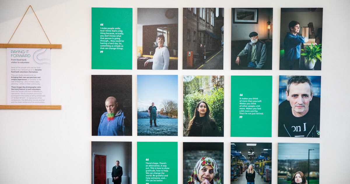 Vodafone and The Trussell Trust: Stories behind the statistics